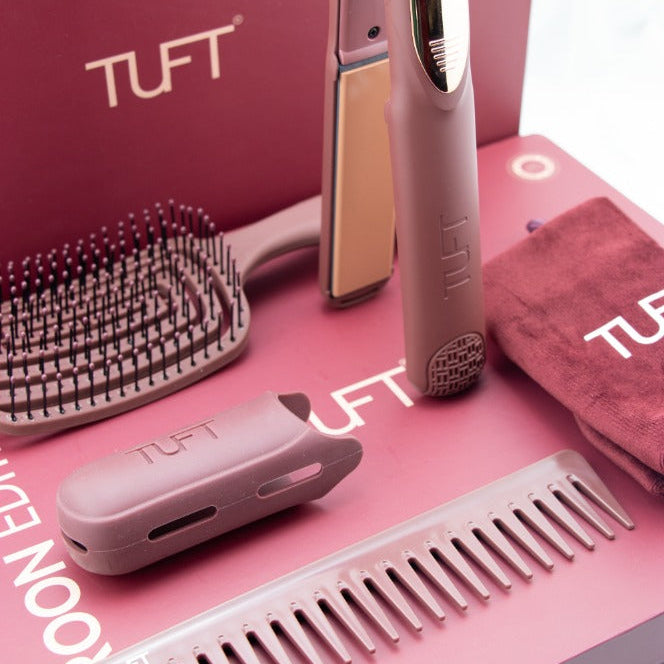 TUFT Maroon Edition 1" Professional Hair Iron – TUFT INTL