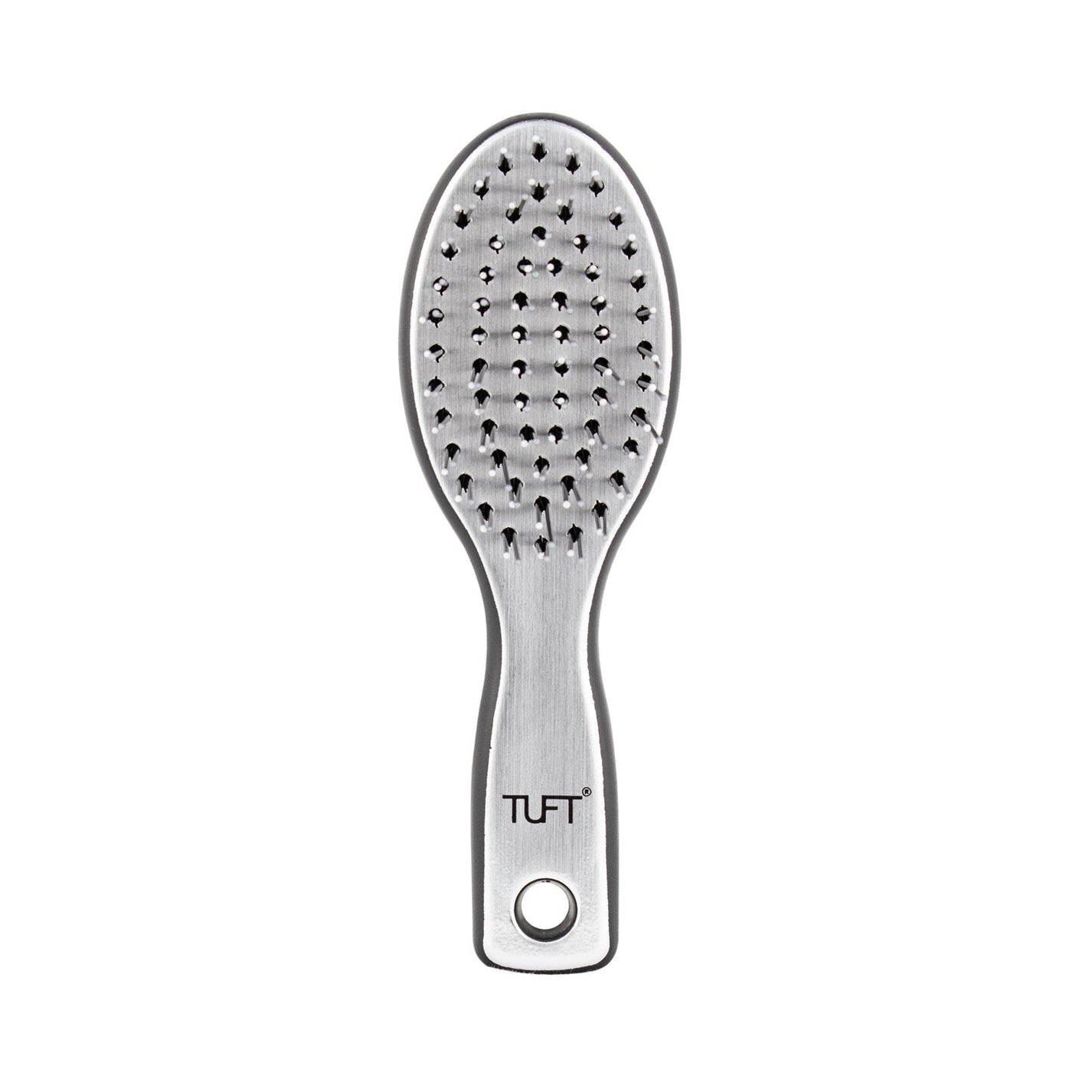 TUFT Baby Double Detangle Brush Silver – TUFT INTL